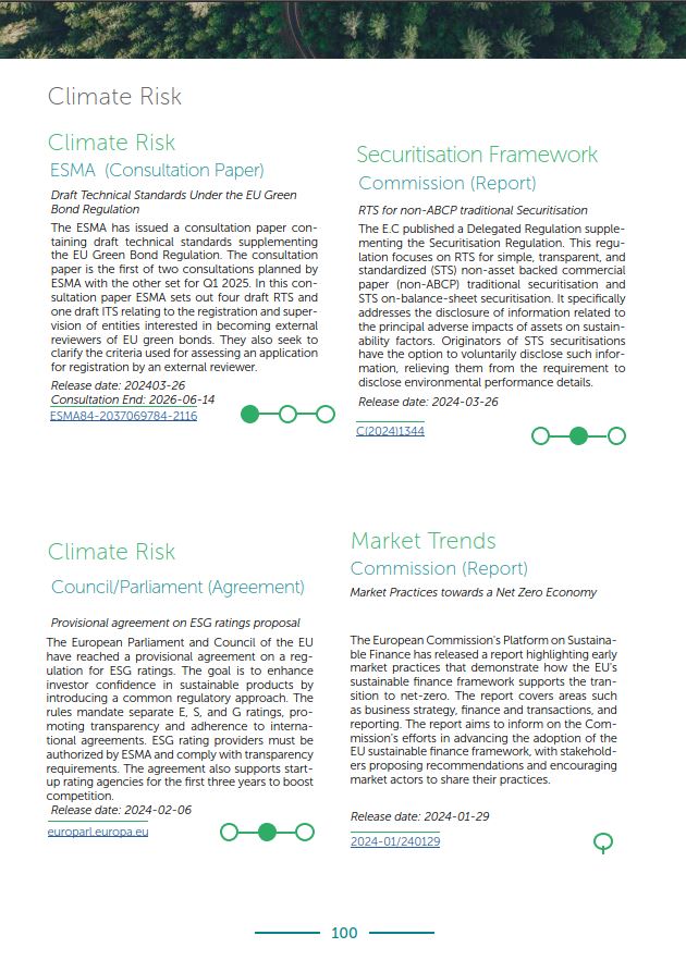 Finalyse: Regulatory brief